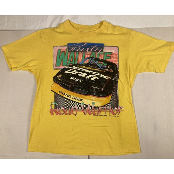 Unbranded | Shirts | Vintage Nascar Rusty Wallace Road Warrior Tshirt ...
